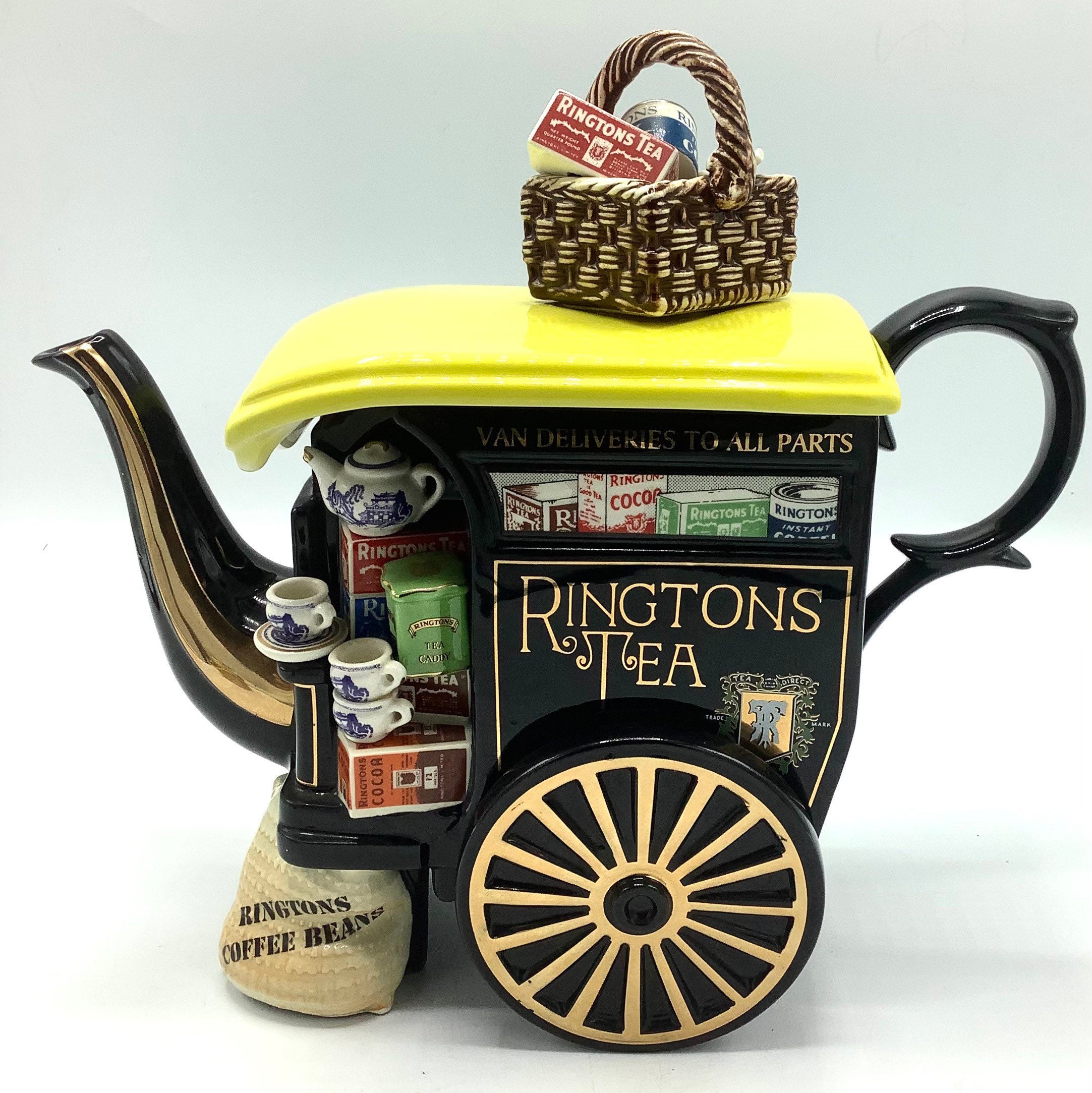 PERFECT Very Large TEA MERCHANTS Teapot Designed by Paul | Etsy