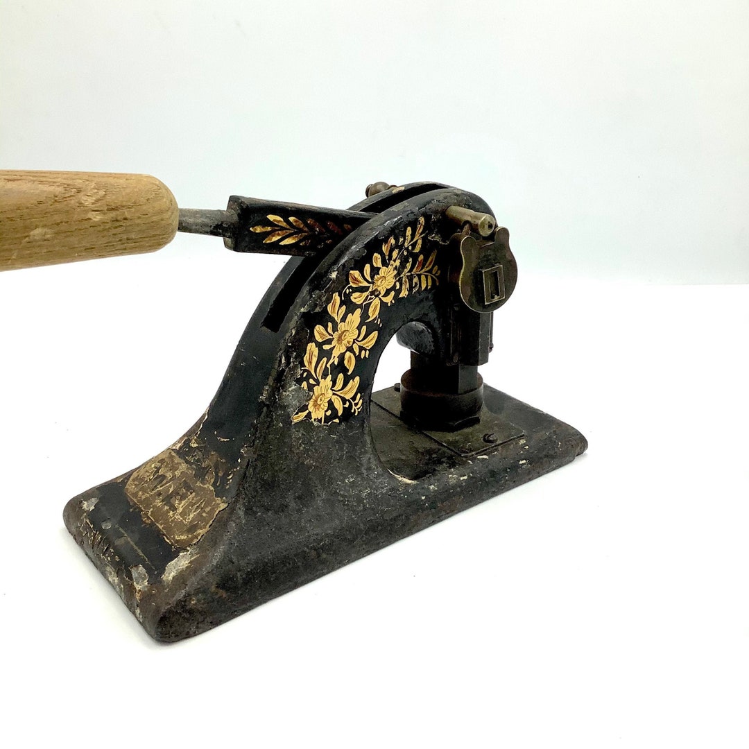 Antique 7kg Cast-iron British Company Seal Press With - Etsy