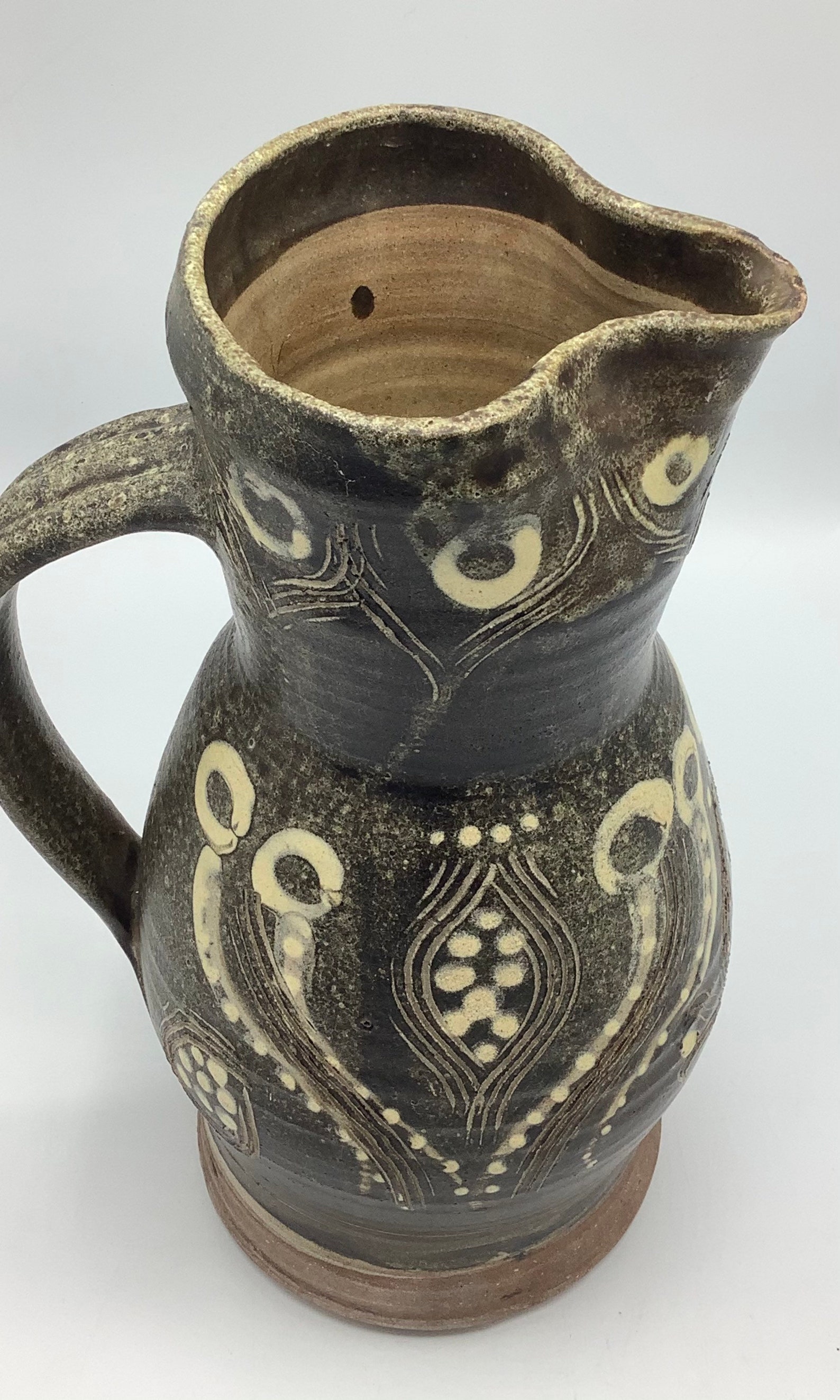 Large Studio Pottery Hand-made OCTOPUS Jug 29cm Tall with | Etsy