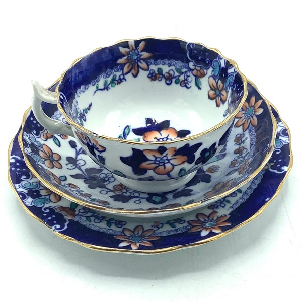 Flow Blue Tea Cup - Etsy