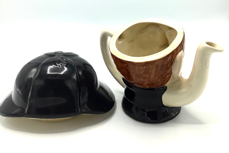 Vintage SHERLOCK HOLMES TEAPOT Made in England by Wood Potters - Etsy UK