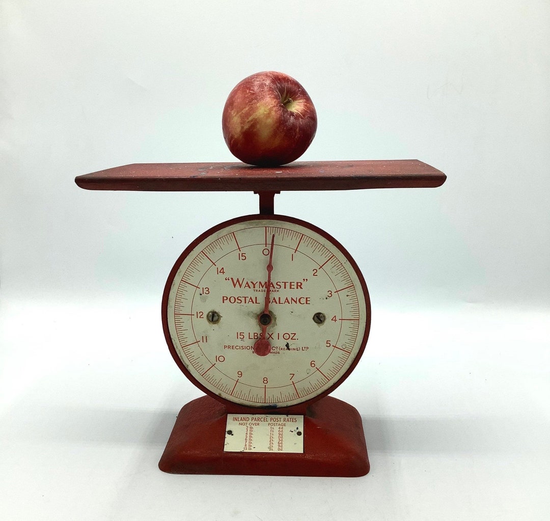 WAYMASTER POSTAL SCALE Made in England Circa 1950’s / Vintage Office ...