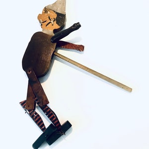 Victorian Wooden Articulated Limberjack Mr “jollyboy” Patent Number ...