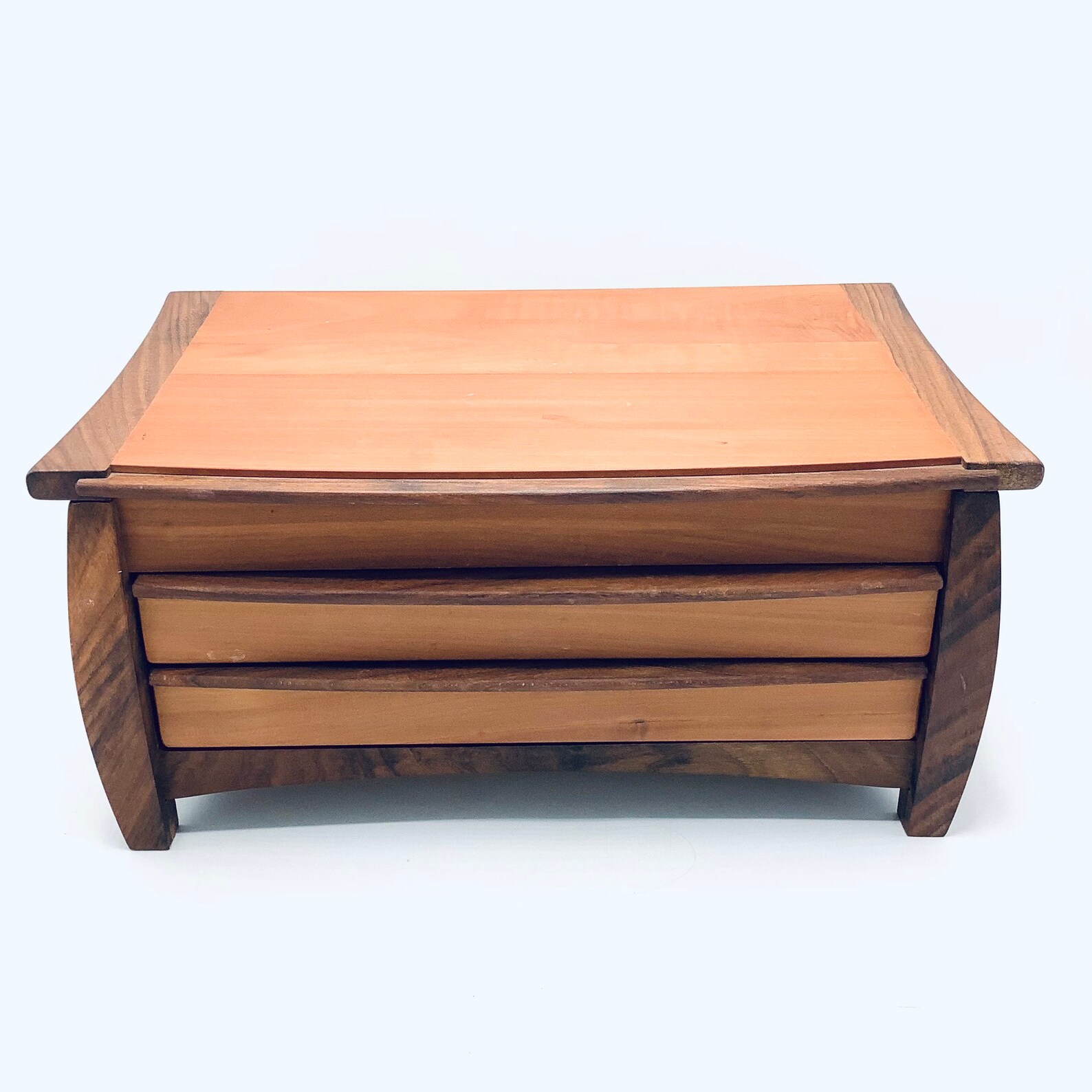 ARNE VODDER (1960’s) Three Tier Teak Desktop Storage Cabinet / Danish ...