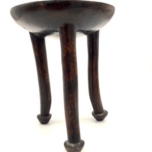 Vintage African Hand-beaded Stool / Tribal Interior Design Accessory ...