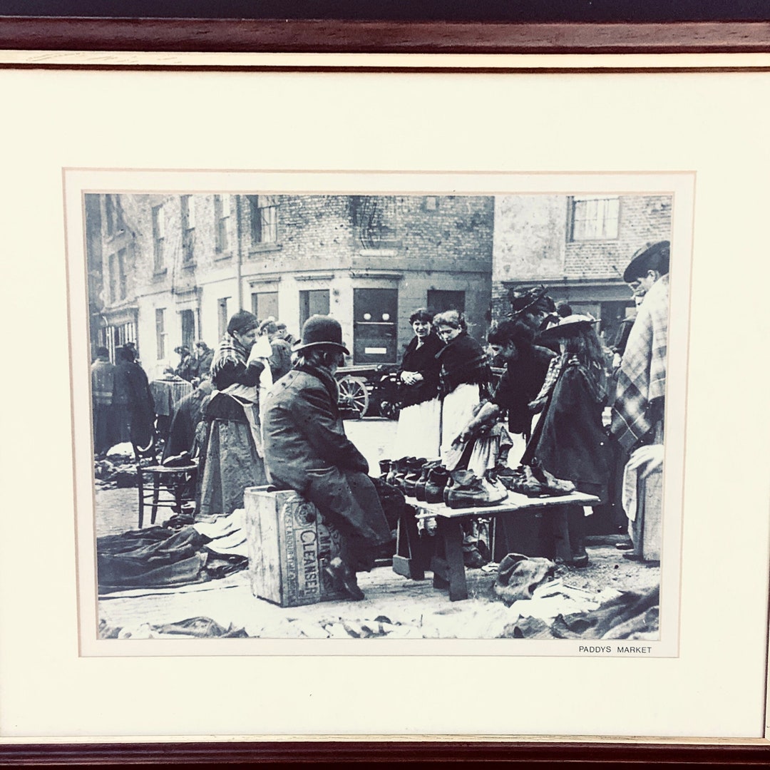 Antique Framed Original Photograph of Paddy’s Market Newcastle (north ...