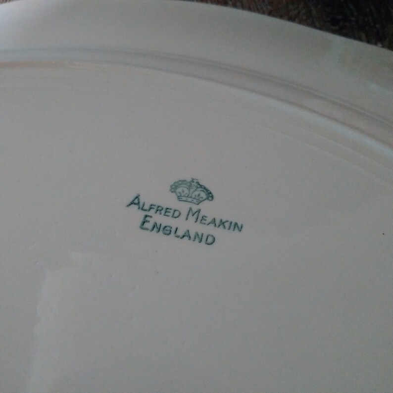 Rare Arthur Meakin English Art Deco CRINOLINE LADY TUREEN & Underplate ...