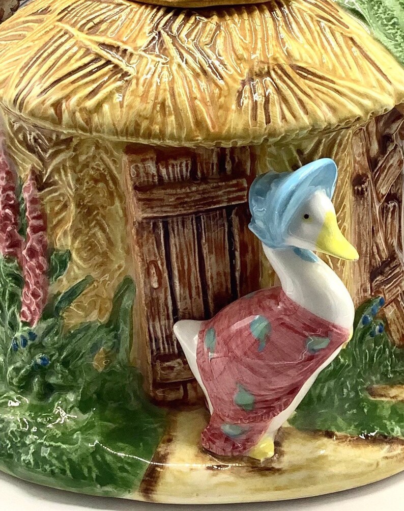 Large JEMIMA PUDDLE-DUCK Teapot From the Tales of Beatrix - Etsy