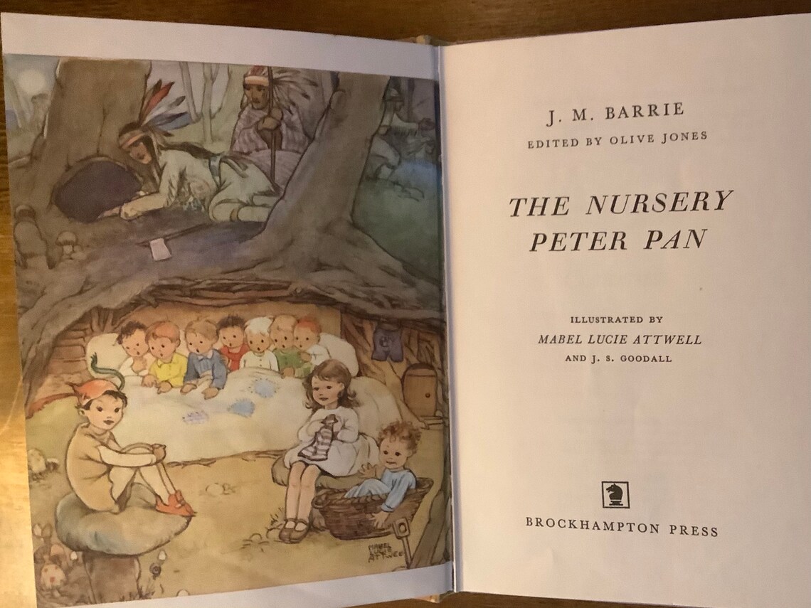 1st Edition NURSERY PETER PAN 8th Impression Mabel Lucie - Etsy