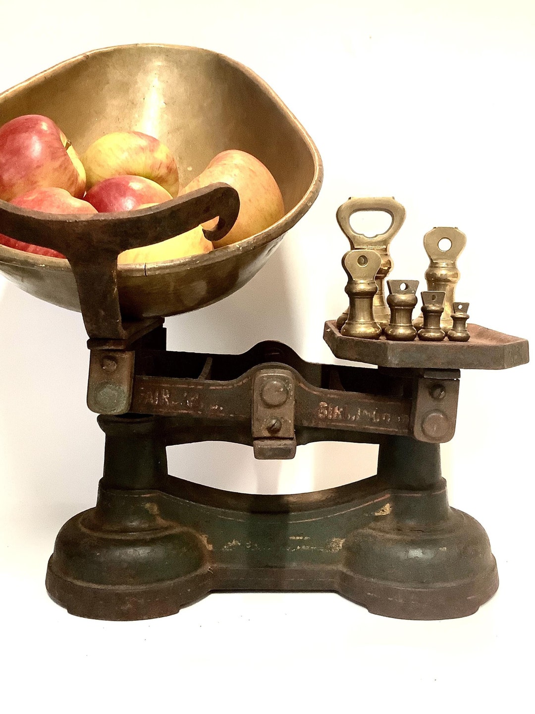 Very Rare 1800’s THADDEUS FAIRBANKS Shop Counter Scale & Weights / US ...