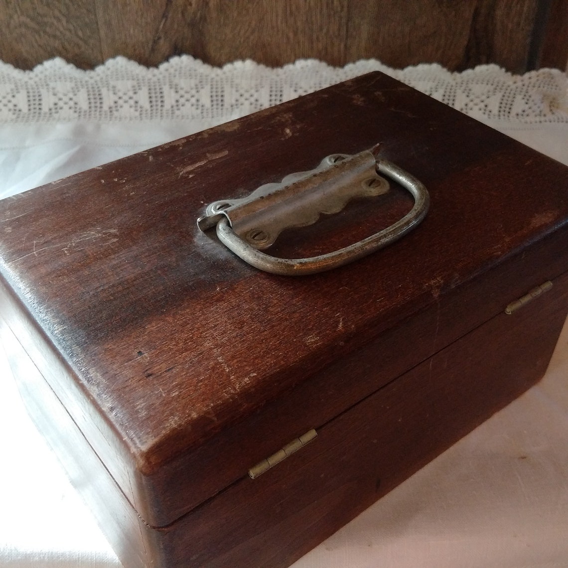 WOODEN VICTORIAN LABORATORY Case Industrial Vintage Reclaimed | Etsy