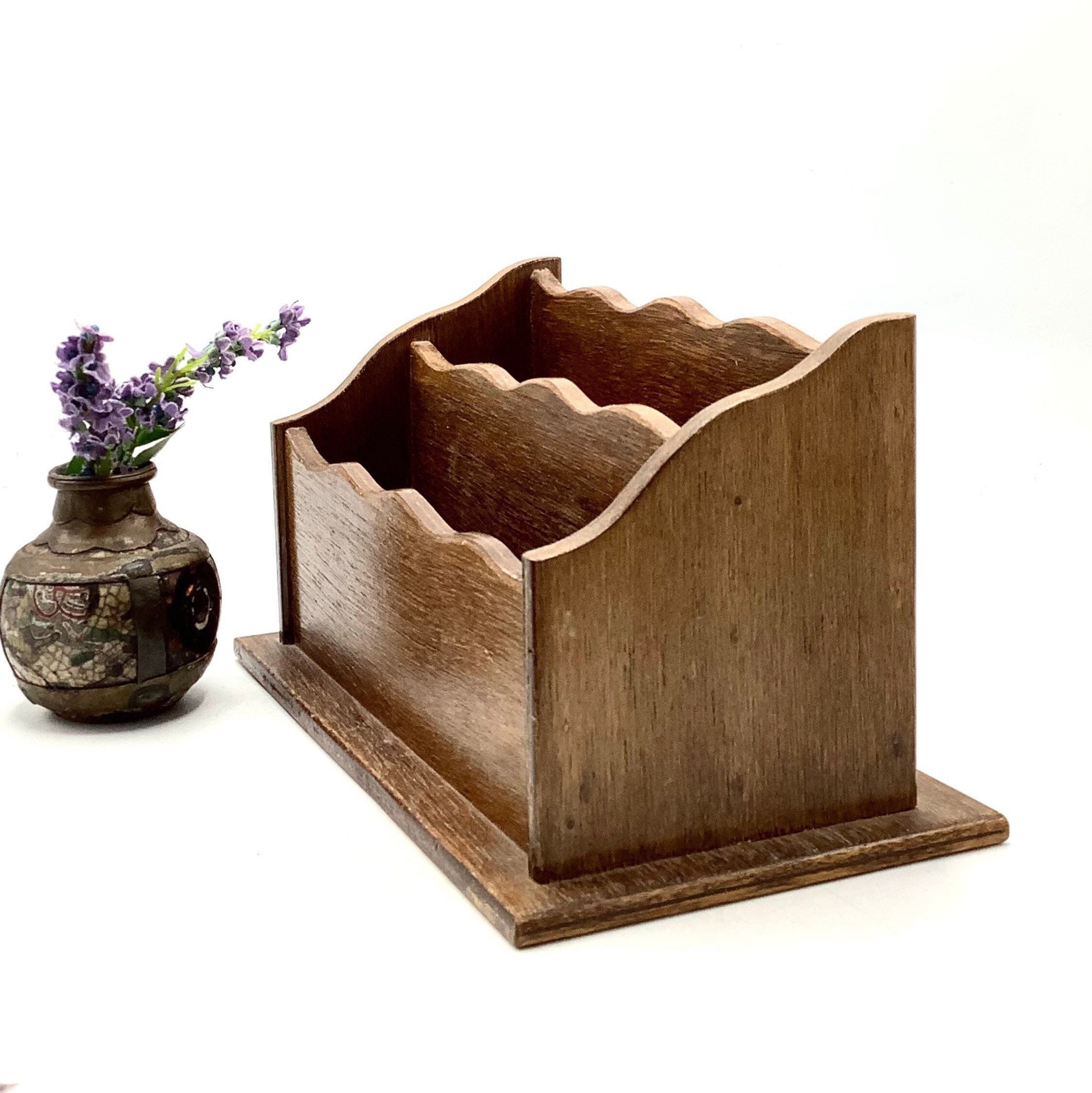 Hand-crafted Letter Rack Made in England From Solid Wood / - Etsy