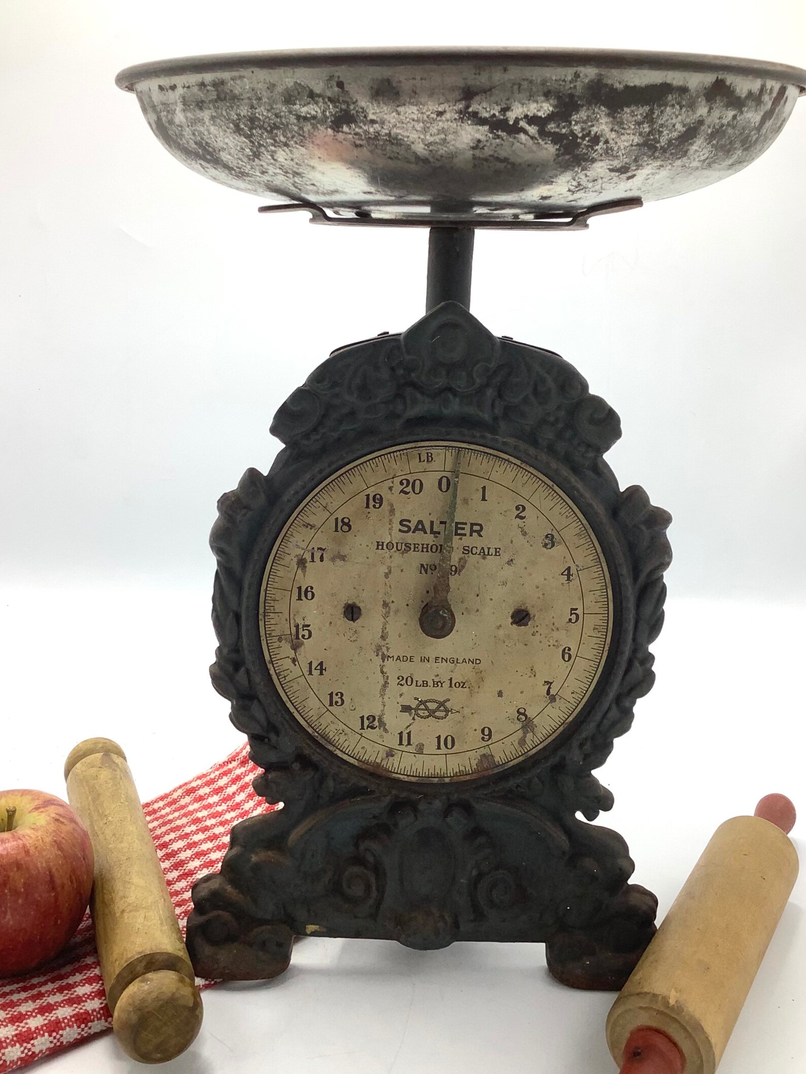 Antique English SALTER HOUSEHOLD SCALE No. 49 / Victorian | Etsy