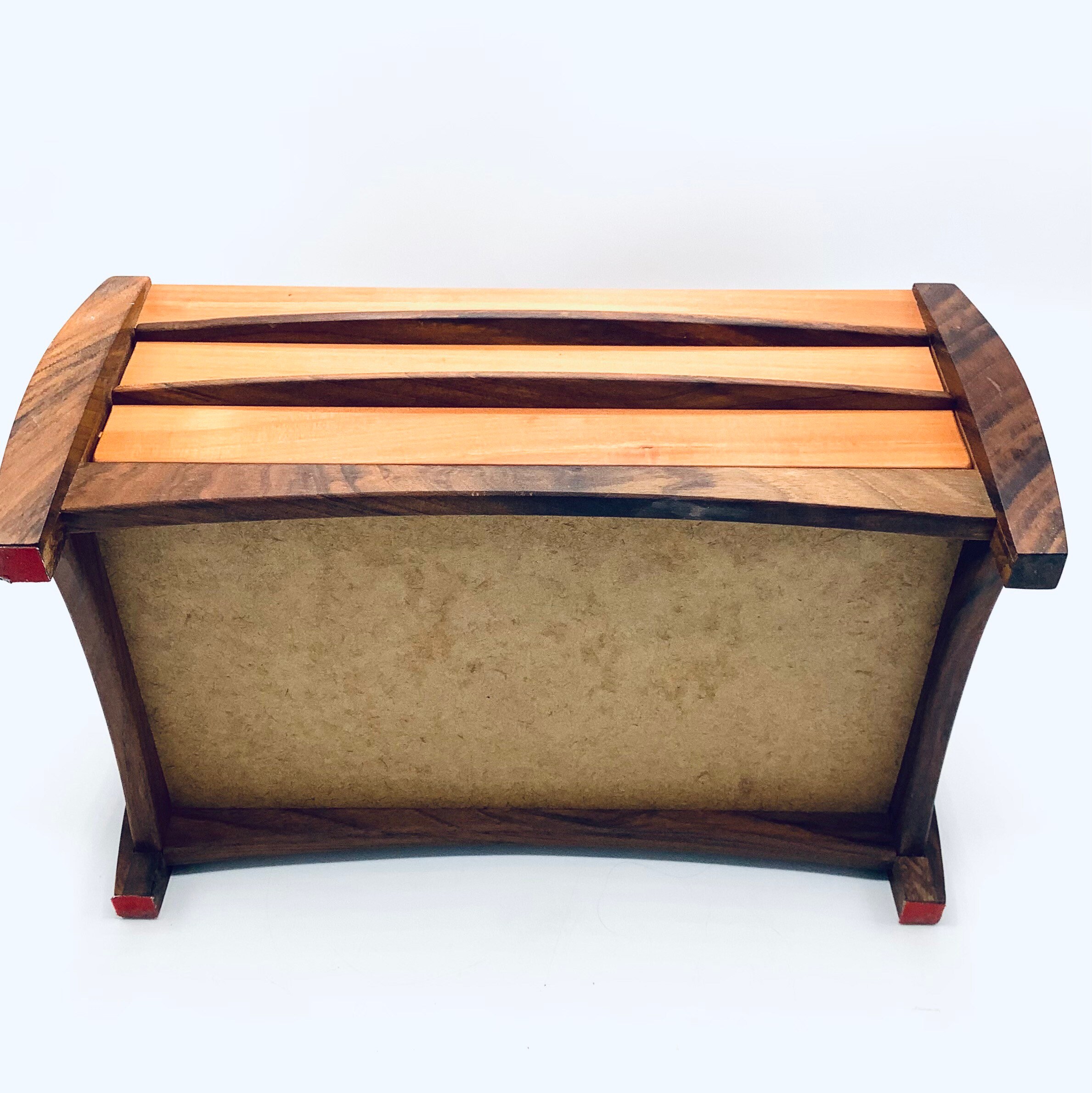 ARNE VODDER (1960’s) Three Tier Teak Desktop Storage Cabinet / Danish ...