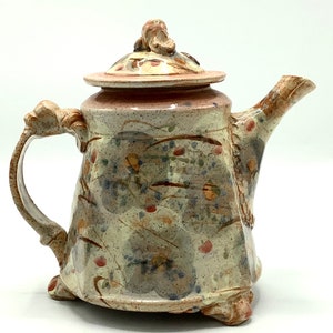 Original Hand-made Teapot Created by Willie Carter of Top Farm Pottery ...
