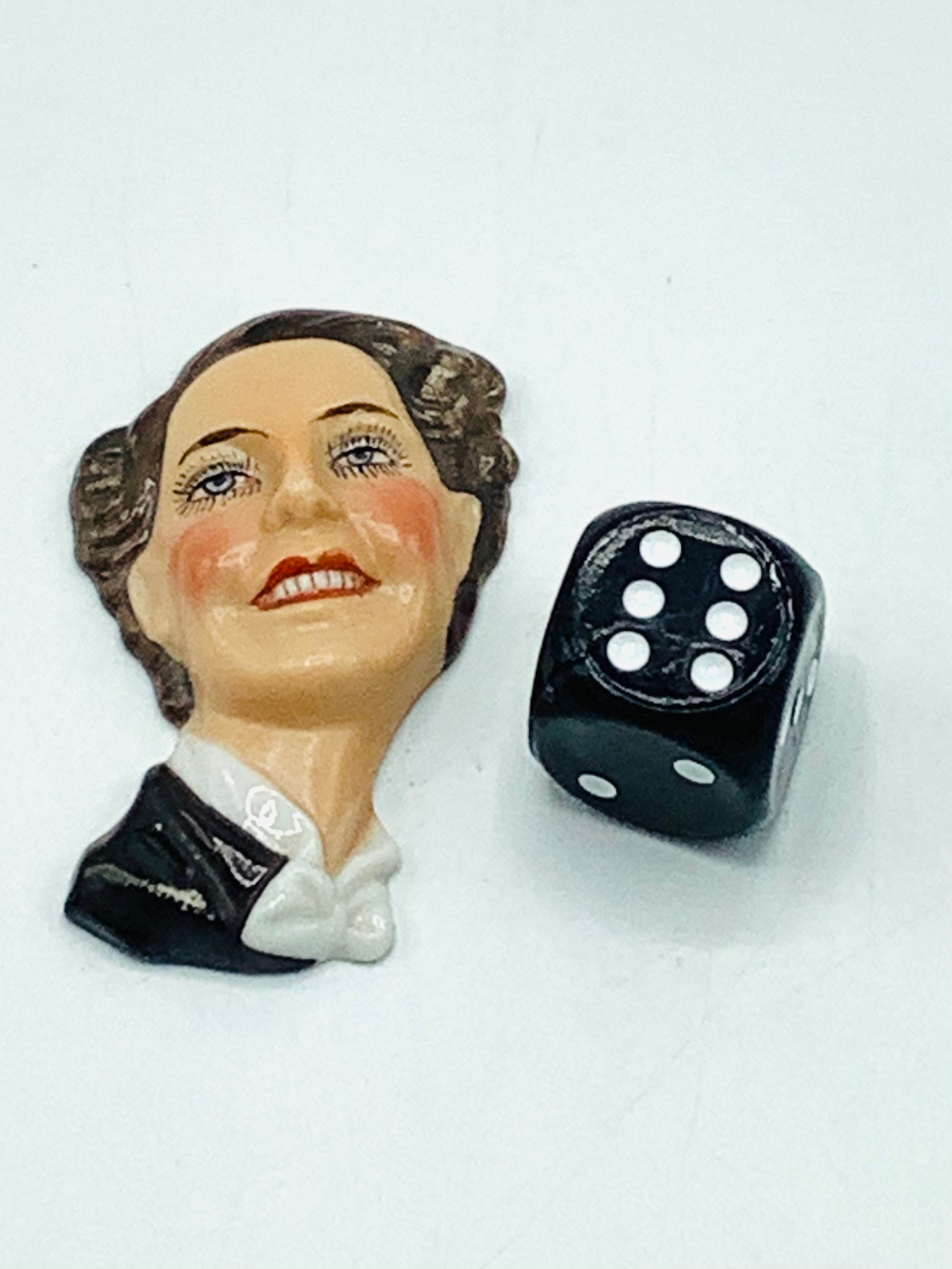 Miniature Art Deco Pottery Mask “moira Shearer” / Wall Plaque for Dolls ...
