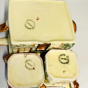 Perfect!! 3 Piece COTTAGE TEAPOT SET Made by Keele Street Pottery ...