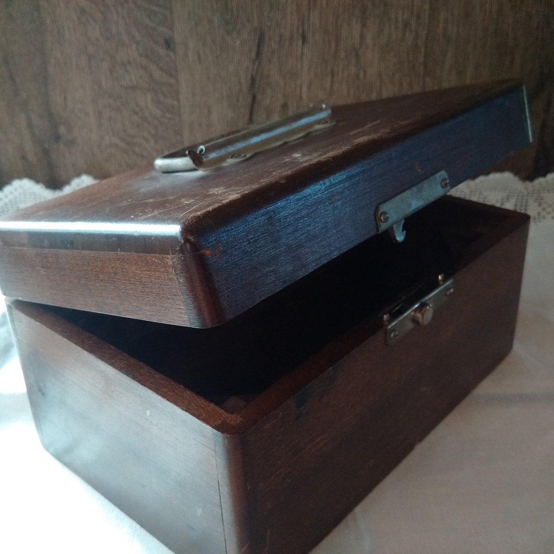 WOODEN VICTORIAN LABORATORY Case Industrial Vintage Reclaimed - Etsy