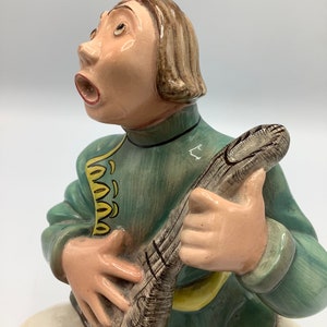 Superb GOLDSCHEIDER MYOTT STAFFORDSHIRE Comical Figurine / Rare 1938 ...