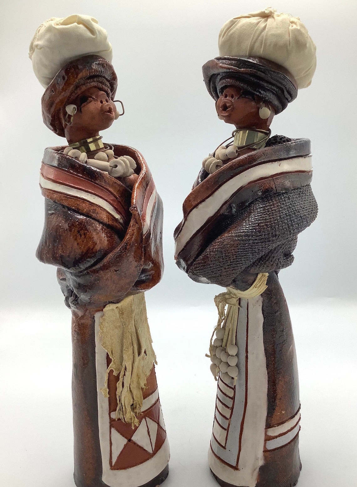 Large African Folk Art Figure of Mother & Child / Tribal | Etsy