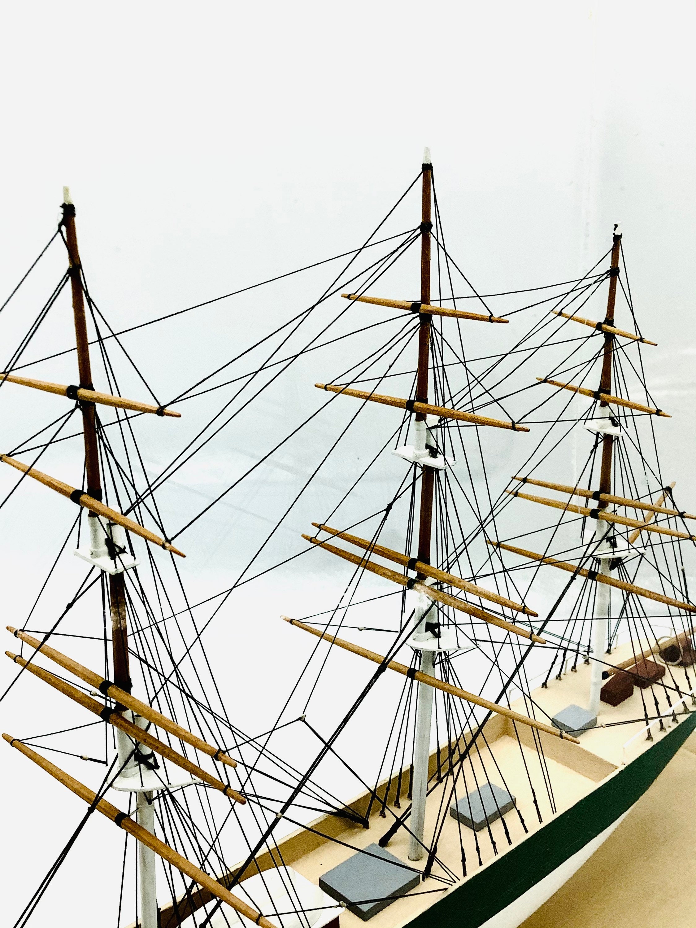 Impressive CALIPH TEA CLIPPER 1:240 Scale Model Custom Made | Etsy