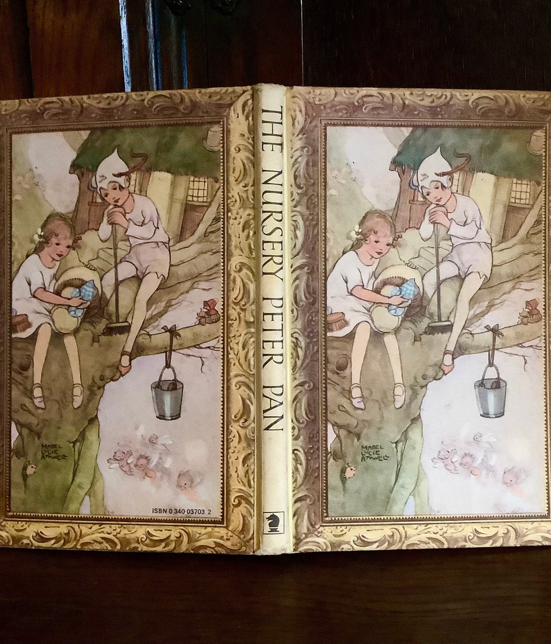 1st Edition NURSERY PETER PAN 8th Impression Mabel Lucie Attwell ...