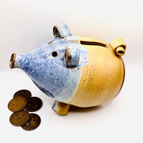 Hand Made Pottery Money Box - Etsy