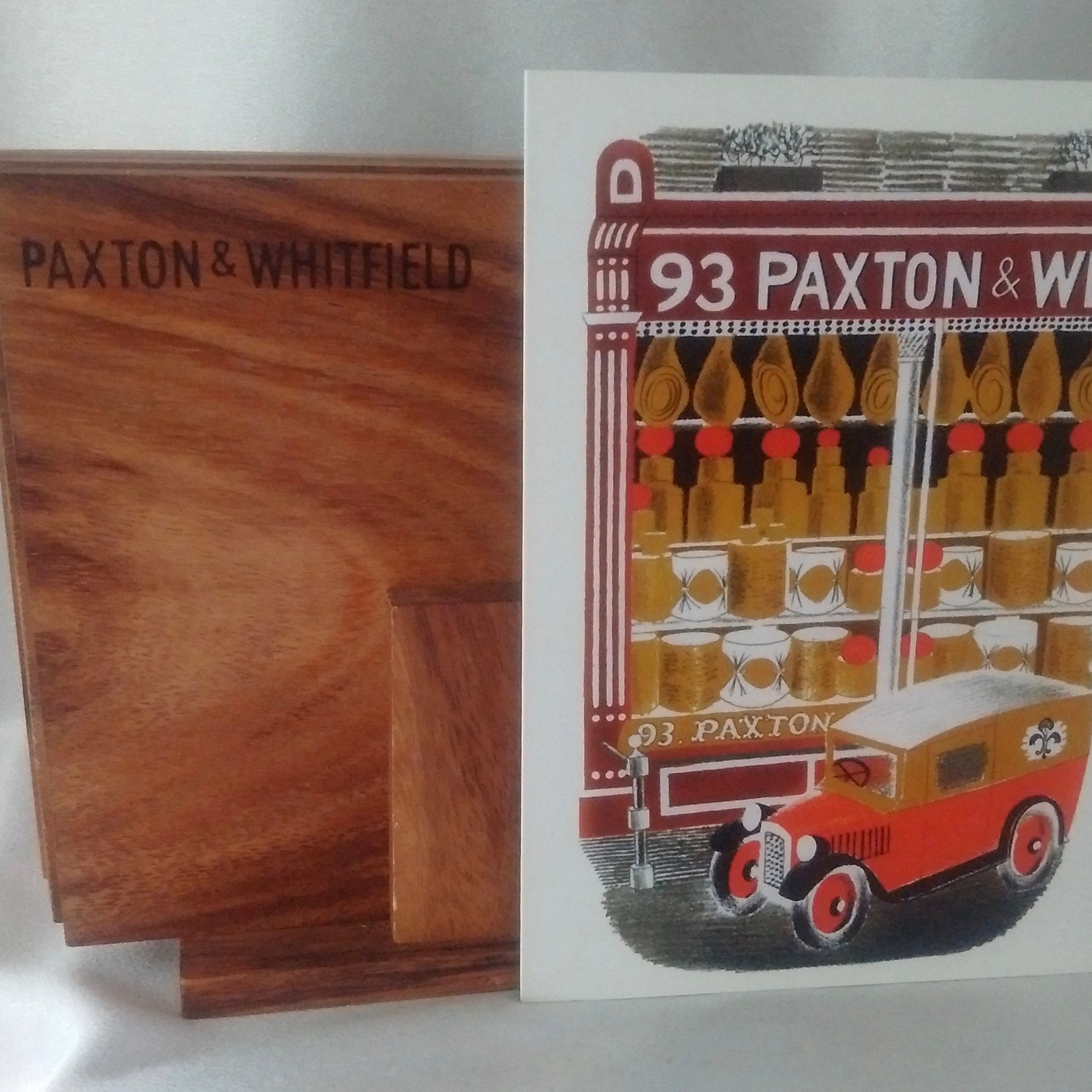 PAXTON & WHITFIELD of LONDON Serving Boards With Holder Retro | Etsy