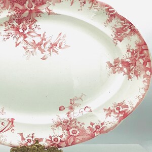 Impressive Antique English 19th Century STAFFORDSHIRE Meat Plate ...