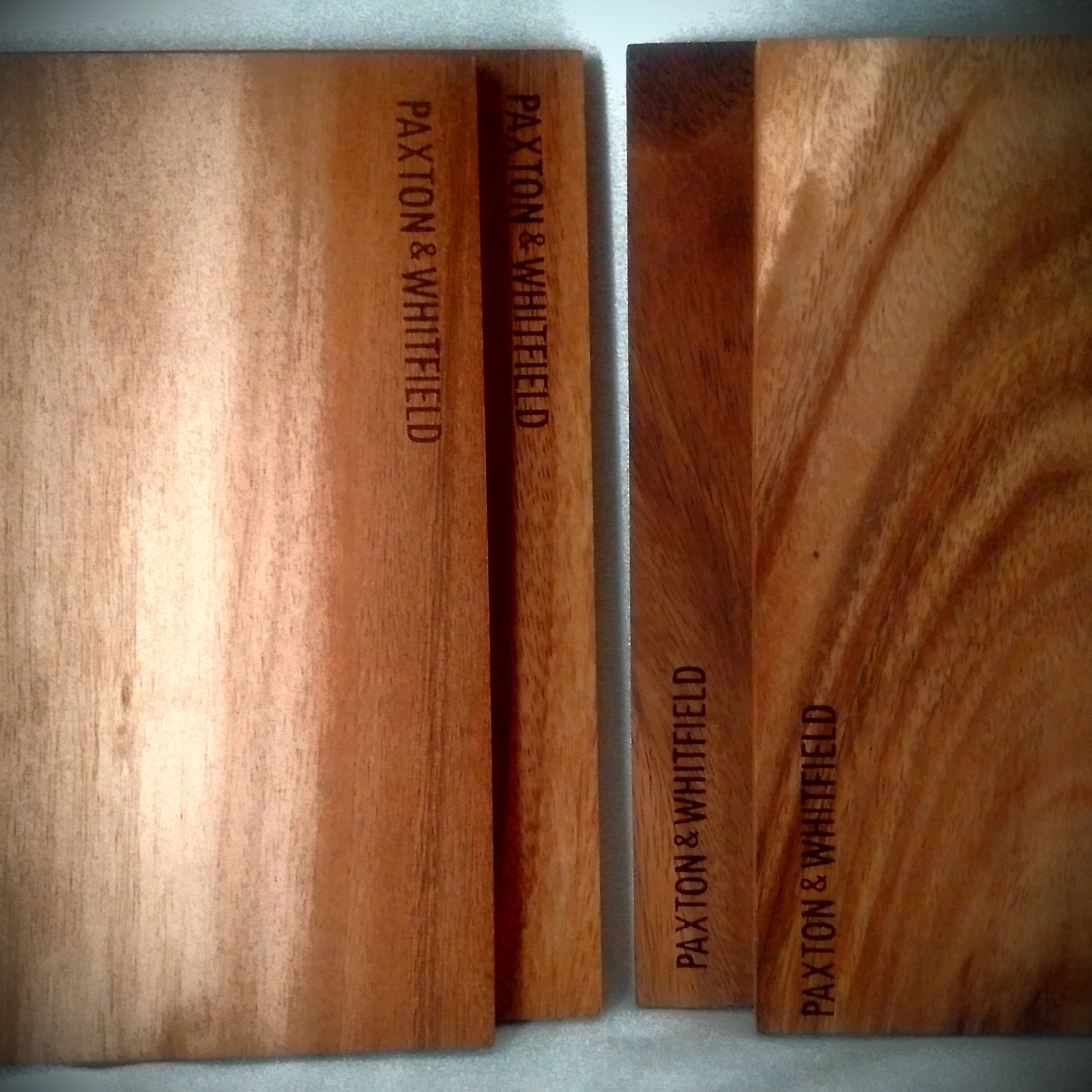 PAXTON & WHITFIELD of LONDON Serving Boards With Holder Retro | Etsy