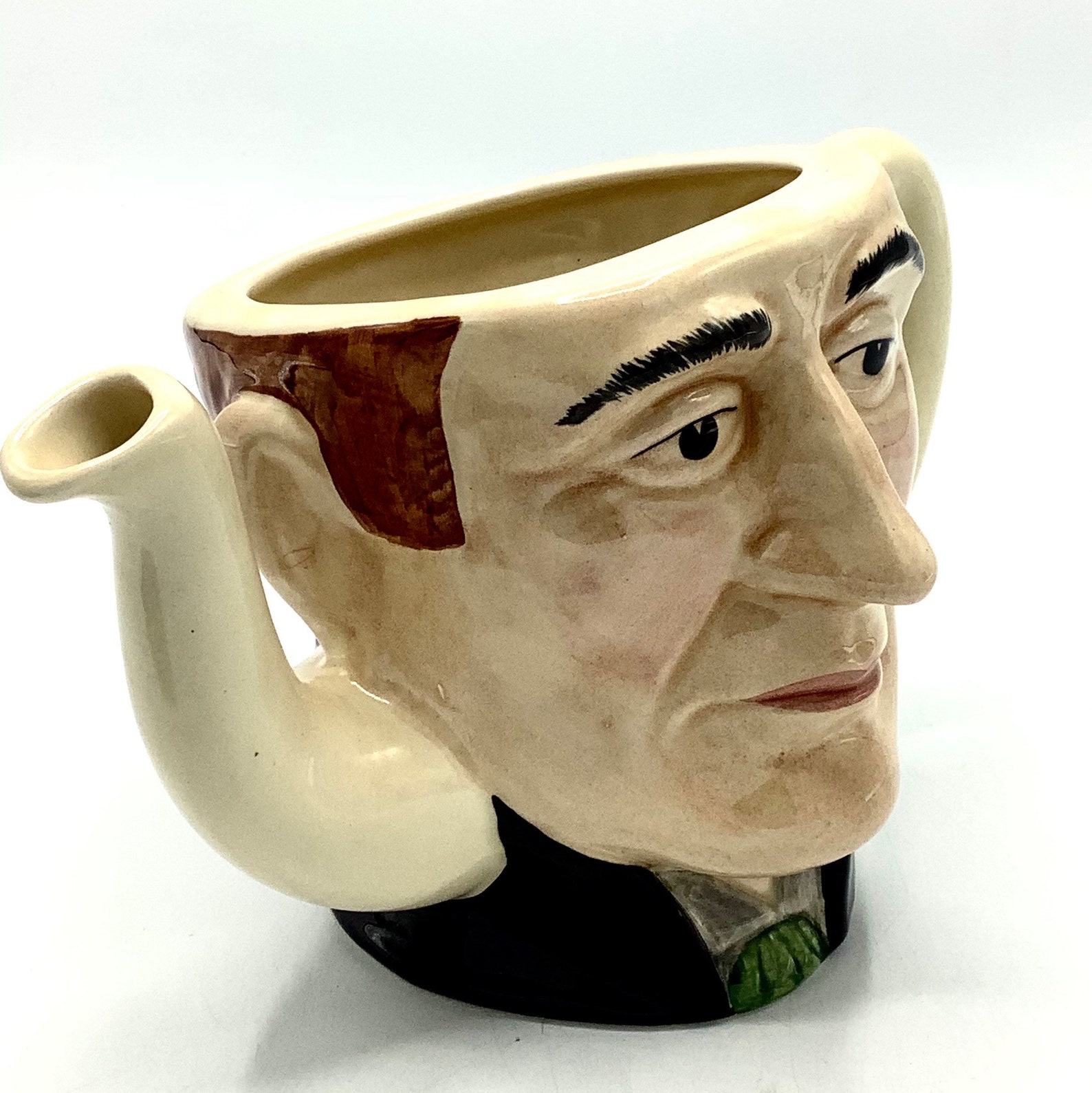 Vintage SHERLOCK HOLMES TEAPOT made in England by Wood Potters | Etsy