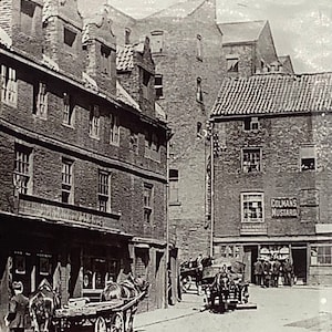 Original 1910 Framed Photograph of “the Swirle” in the Quayside Quarter ...