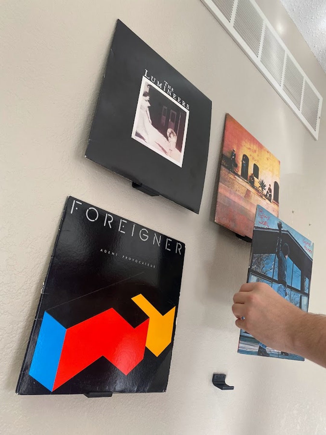 Vinyl Record Wall Mount | Floating Shelf Holder Display Rack | Album ...