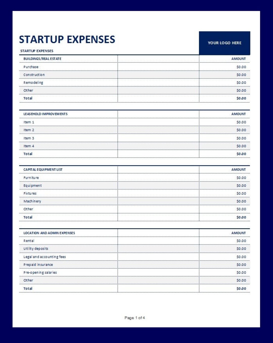 Startup Business Expenses - Etsy