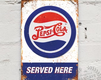 Pepsi sign | Etsy