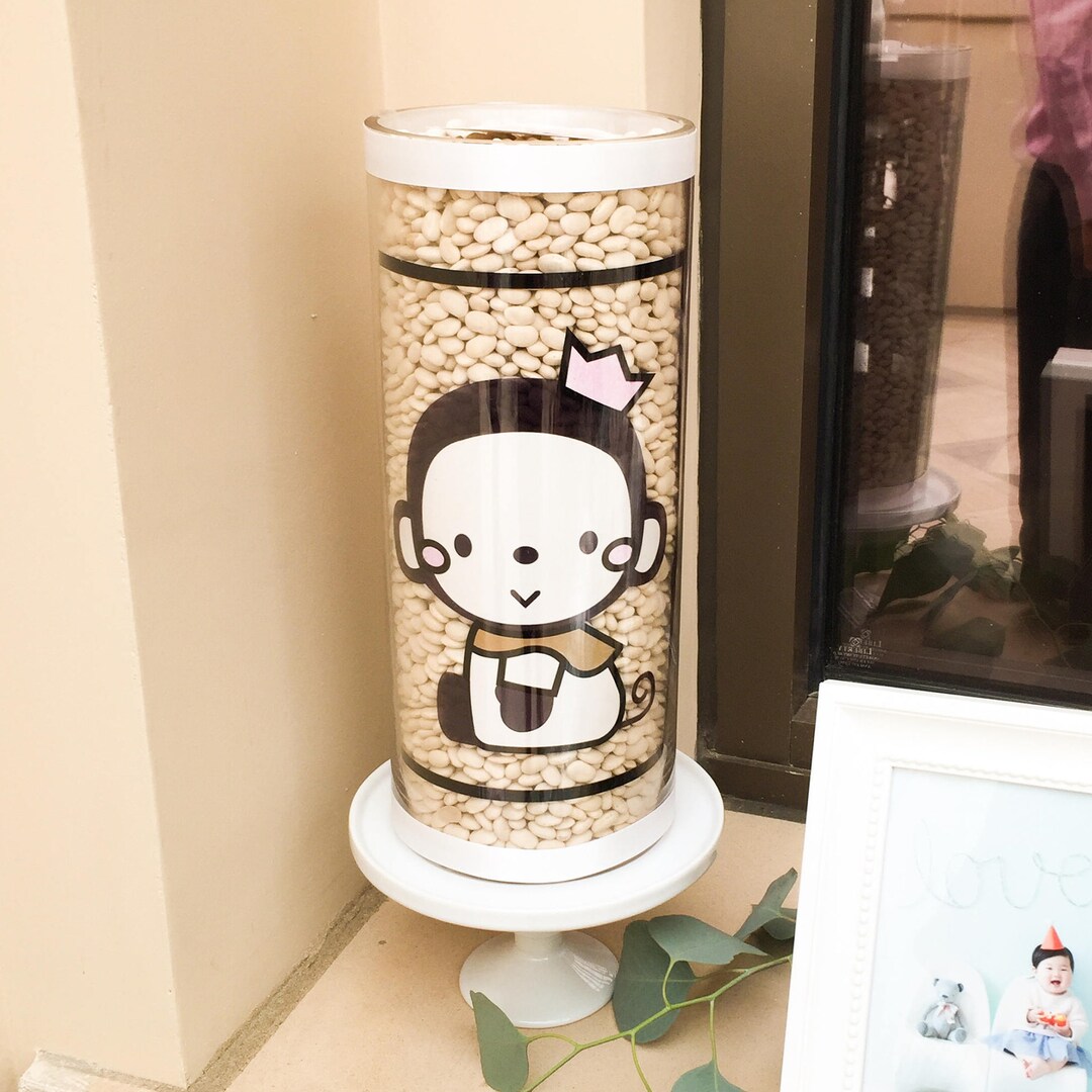 Korean 1st Birthday DOL TOWER Set of 2- Zodiac Tower & Name (or) Chook ...