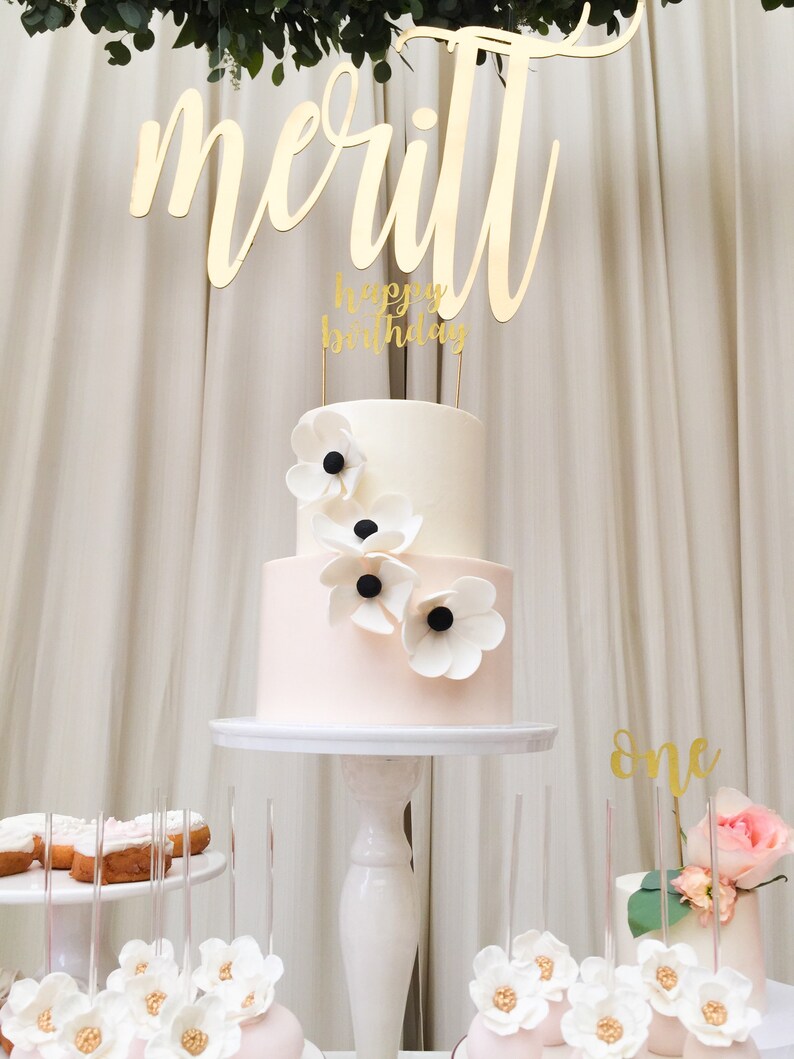 Custom Cake Topper Glitter Paper Sillouette Topper - Etsy