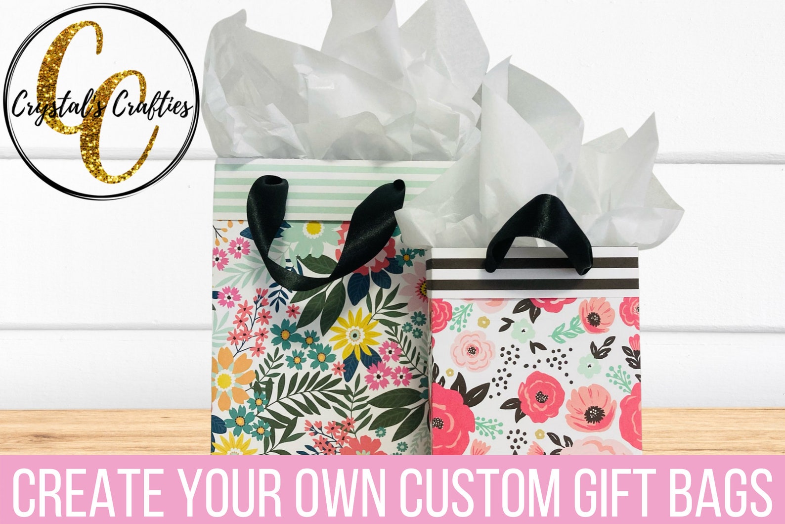 Gift Bag Template Gift Bag SVG Cardstock Gift Bag Cut File - Etsy