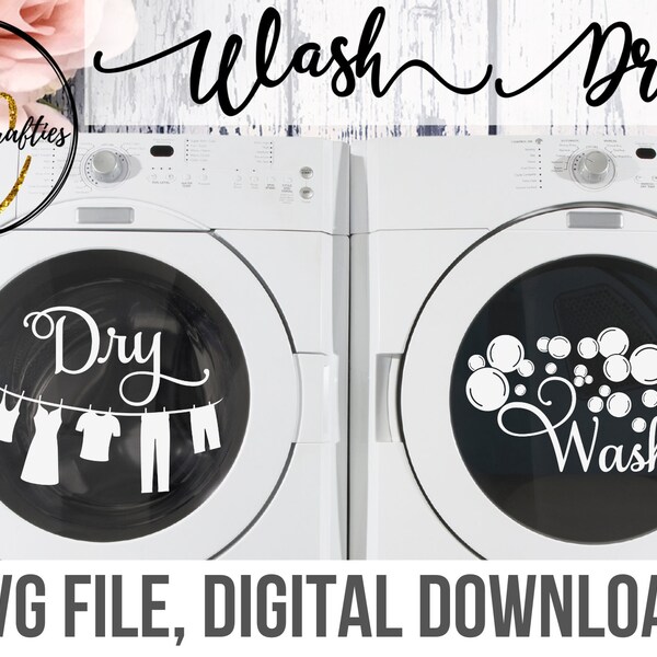 Washer Decal - Etsy