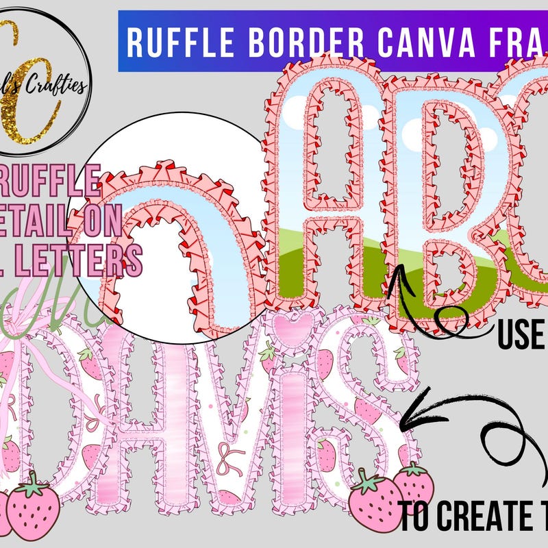 Seersucker Alphabet Font - Etsy