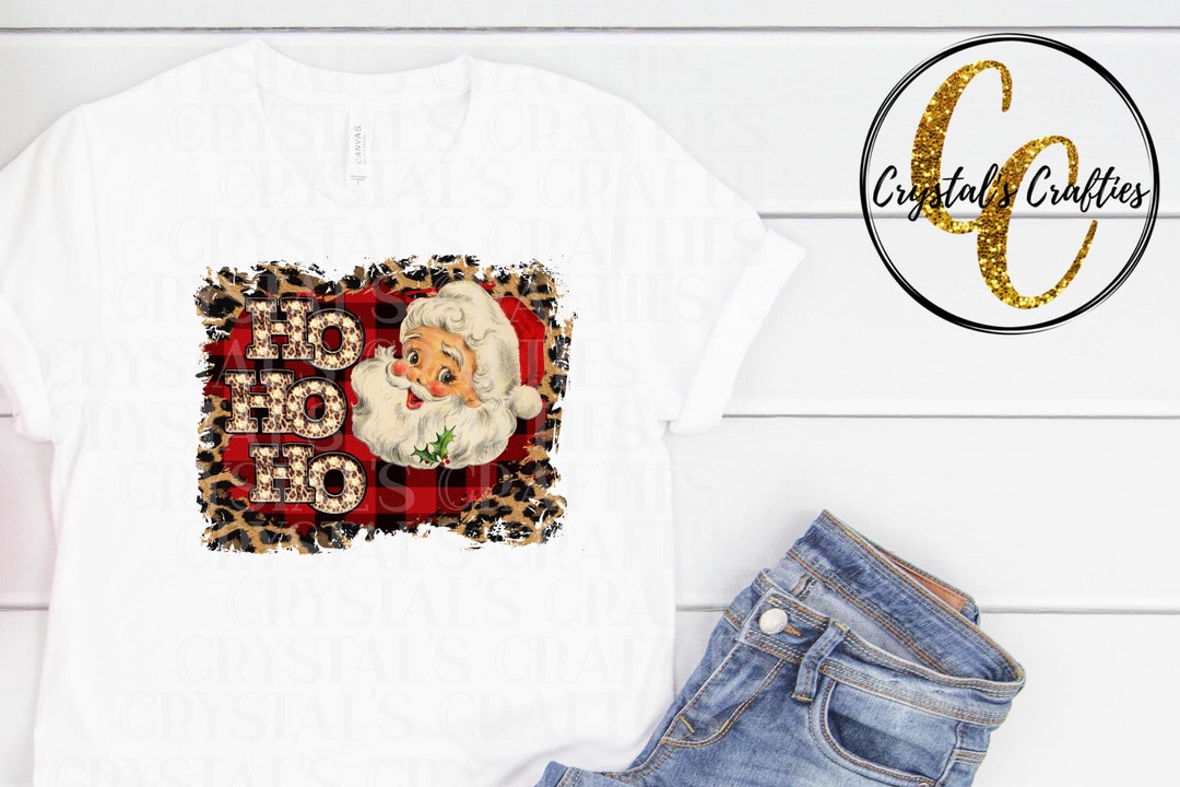 Vintage Santa Sublimation Design Christmas Sublimation - Etsy