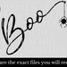Boo SVG, Boo Sign, Farmhouse Halloween SVG, Halloween Sign SVG ...