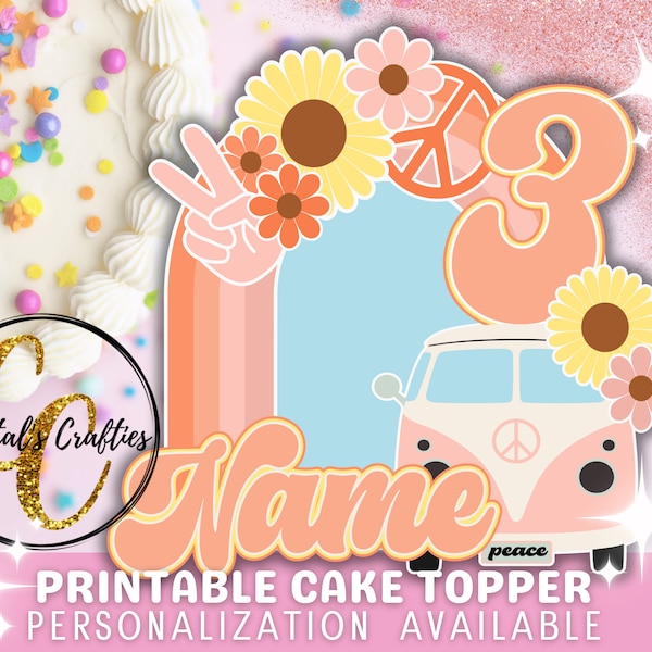 Cake Topper for Girl - Etsy