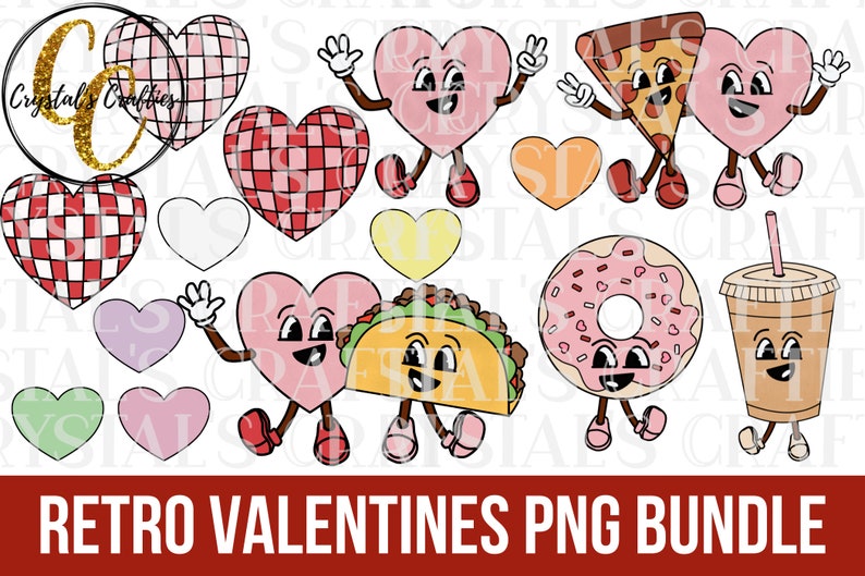 Valentines Clipart Valentines Day Clipart Valentines Clip - Etsy