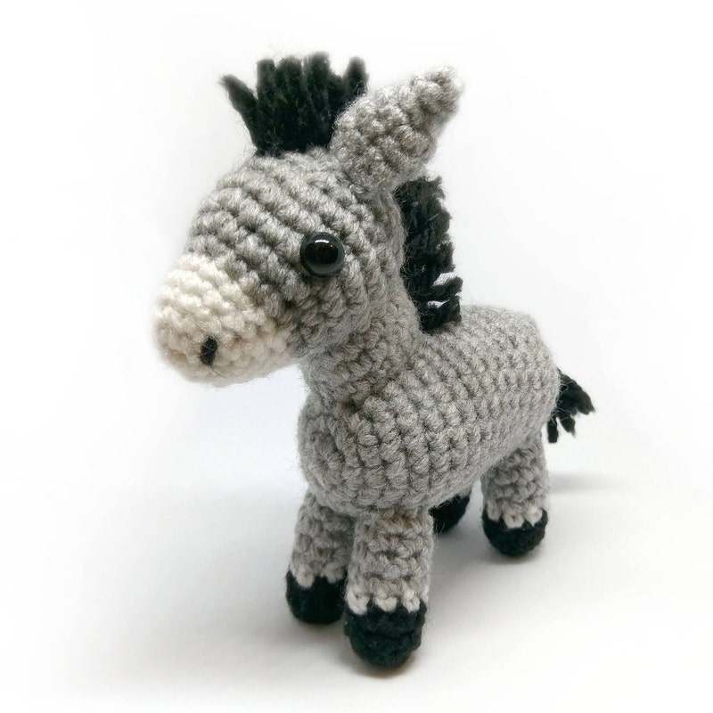Stuffed Donkey - Etsy