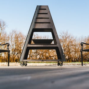 Pyro Monolith Metal Chiminea Vertical Fire Pit | Etsy Canada