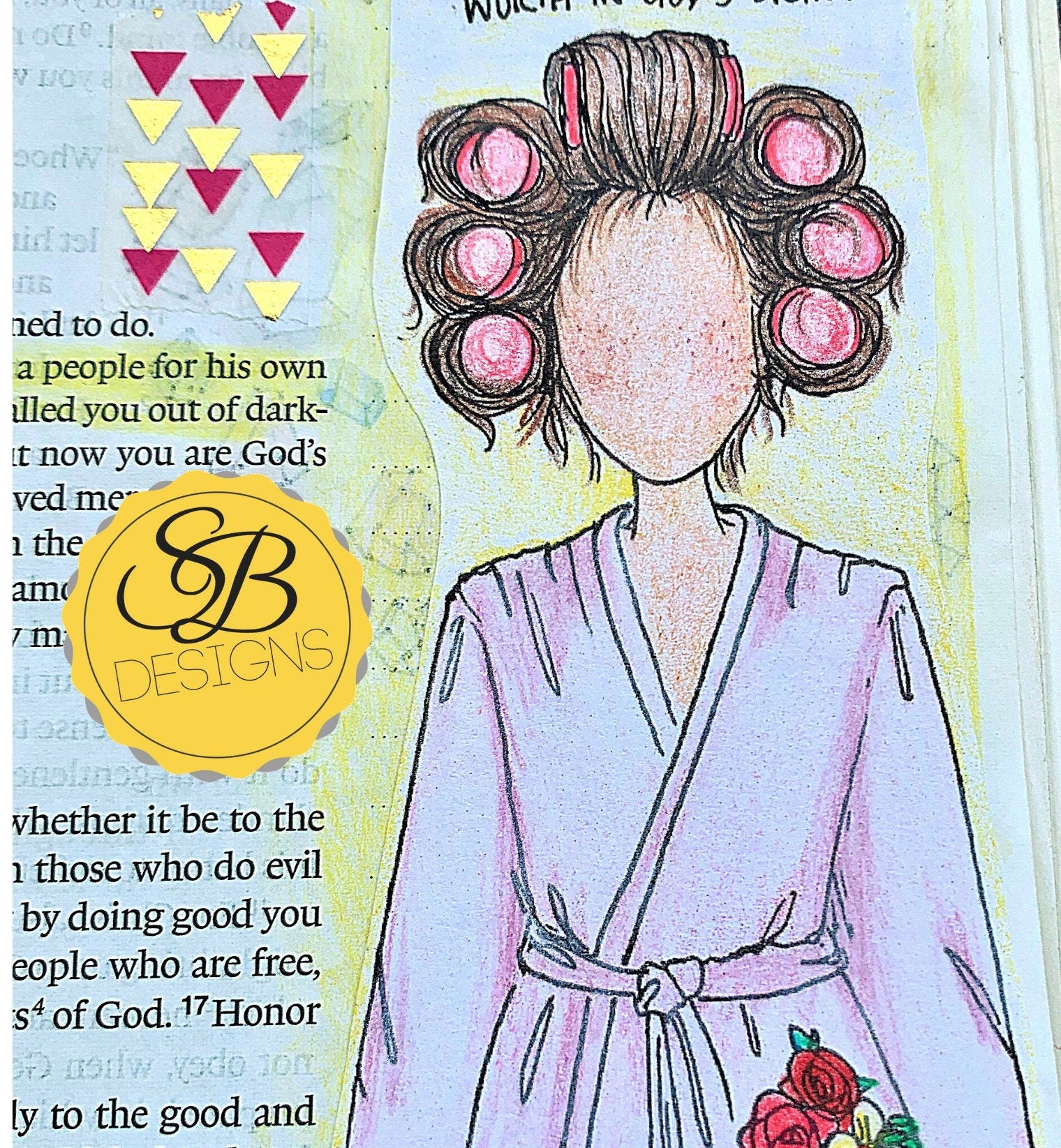 Three Bible Journaling Designs - Etsy