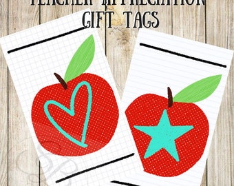 Teacher Appreciation Printable, Thank You Card, Printable Note, Fill in ...