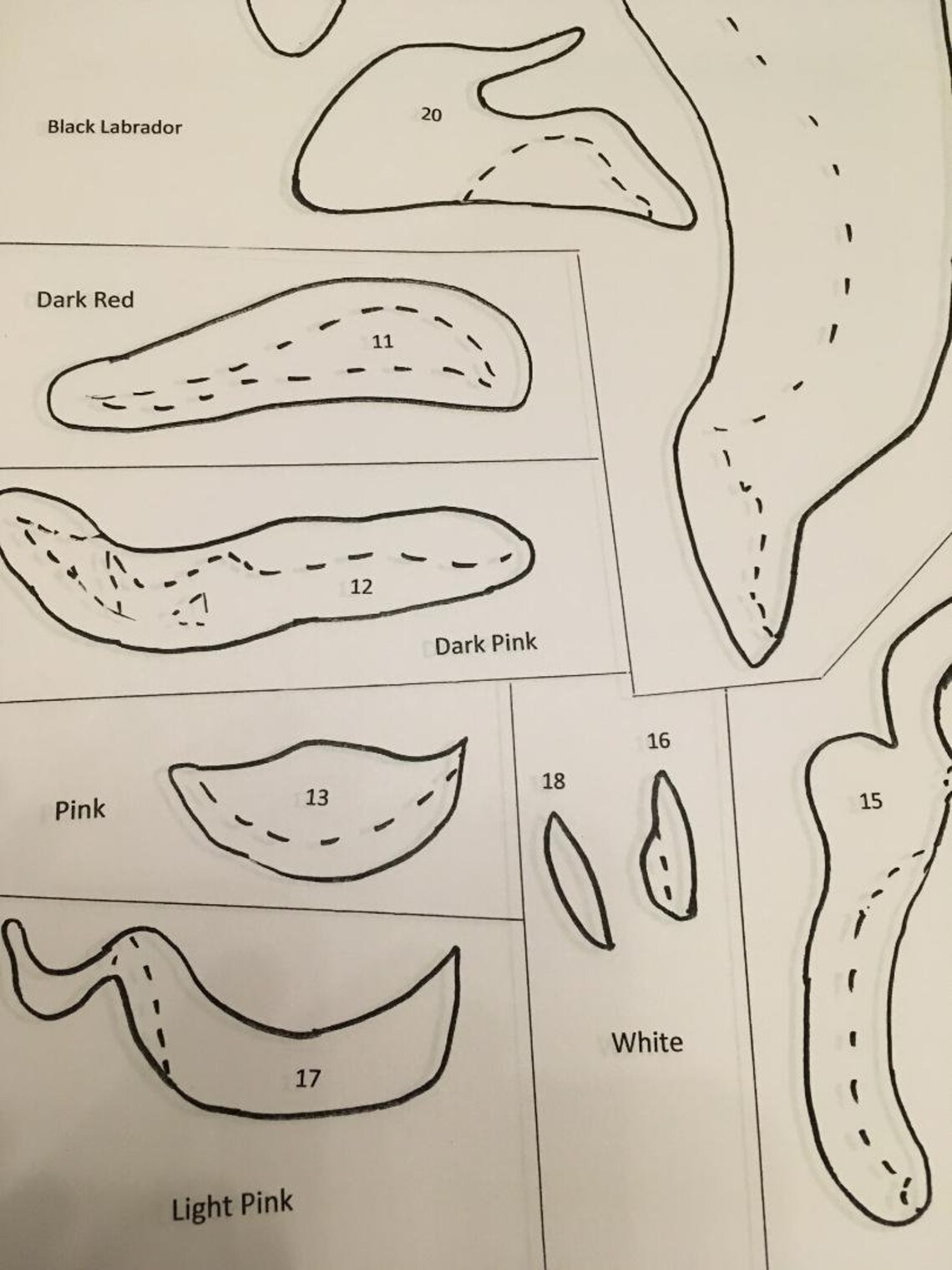 Black Labrador Pattern for 18"x18" Quilted Wall Hanging - Etsy UK