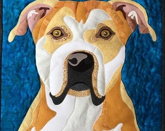 Pit Bull Quilt - Etsy